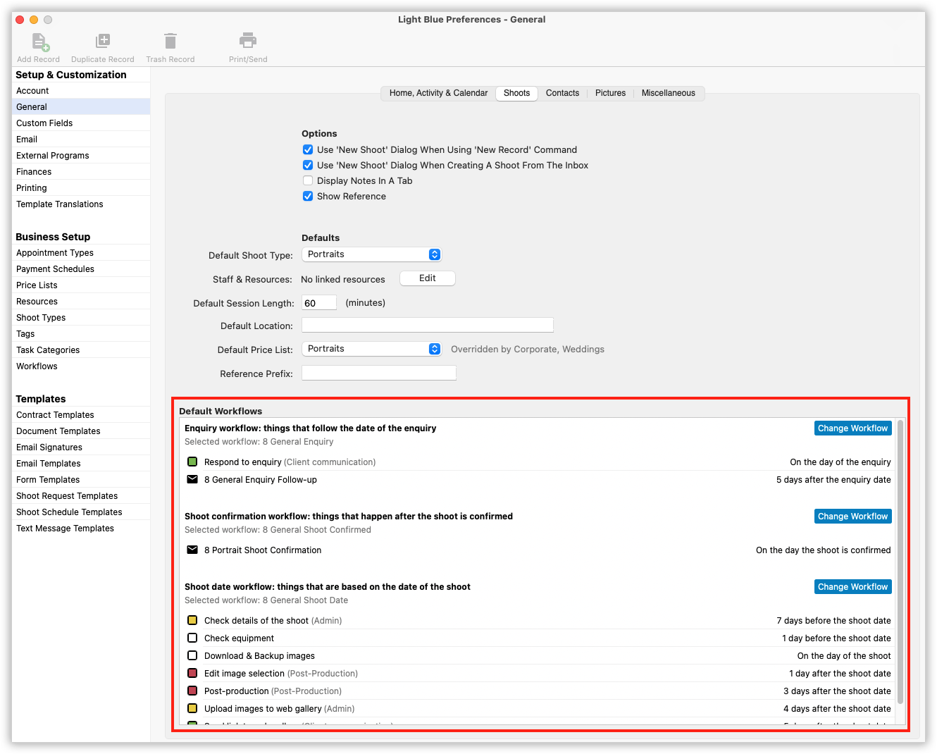 Mastering your workflow – Light Blue