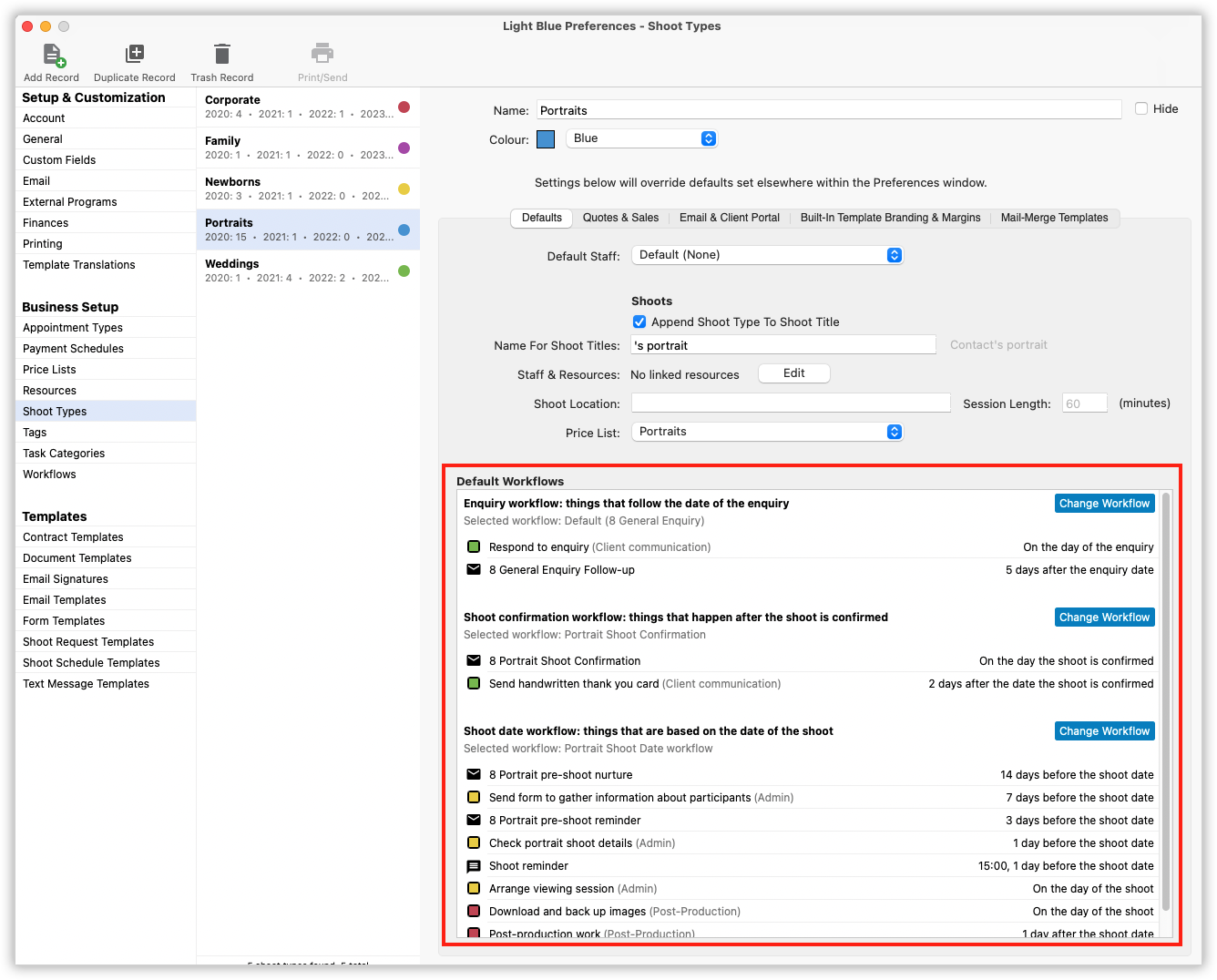 Mastering your workflow – Light Blue