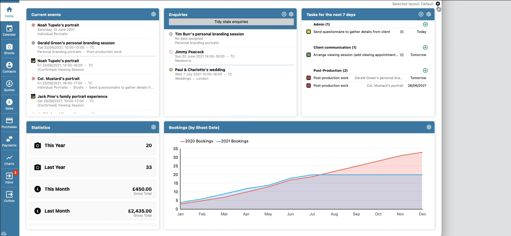 Light Blue’s Home Screen: a detailed look – Light Blue