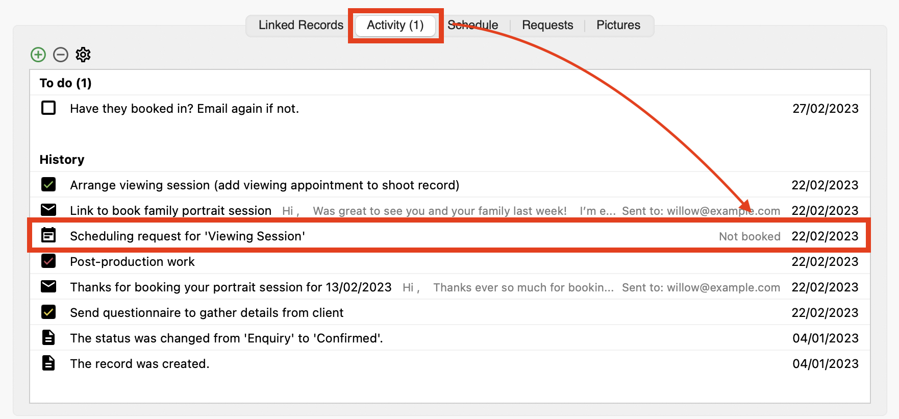 Scheduling Calendars: using Scheduling Requests with existing clients ...
