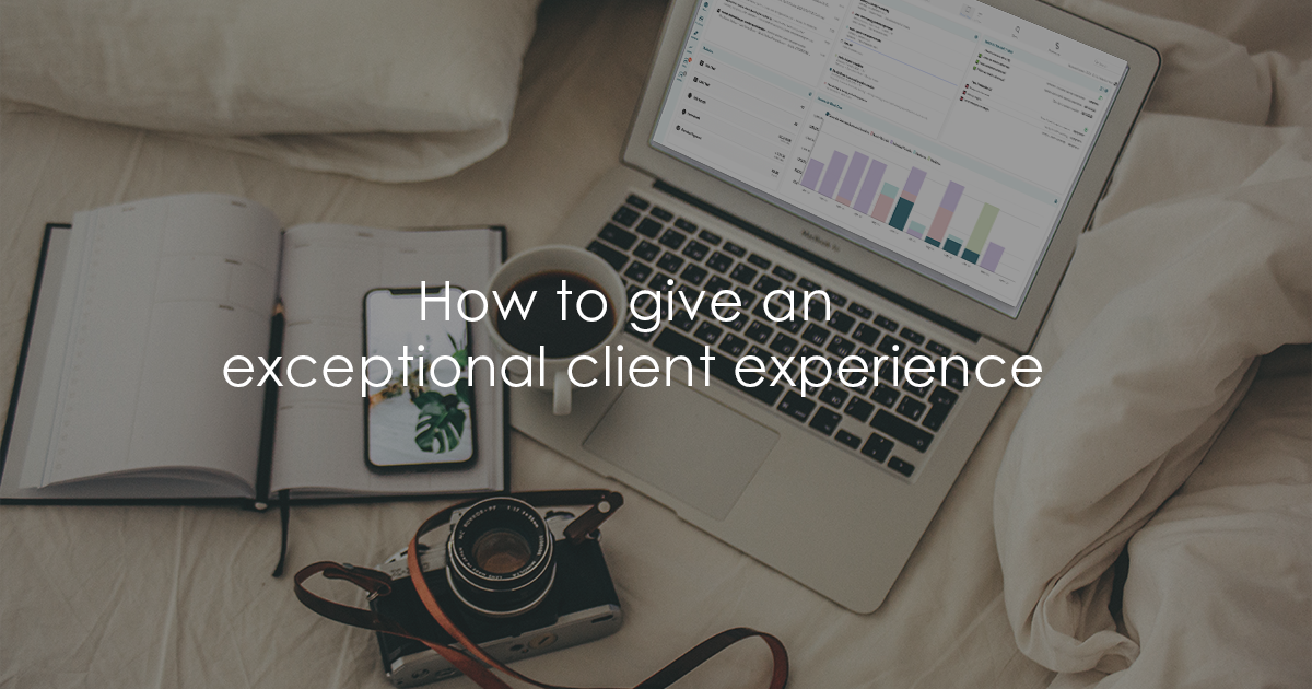 How to Give an Exceptional Client Experience – Light Blue