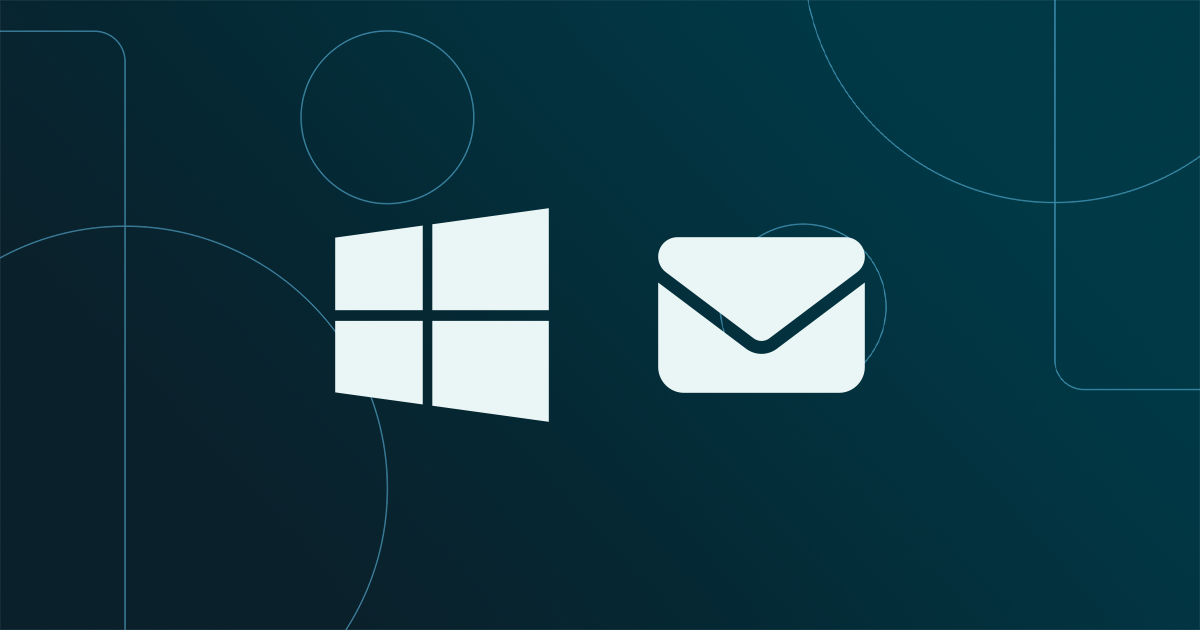 Updated Microsoft email sending – Light Blue